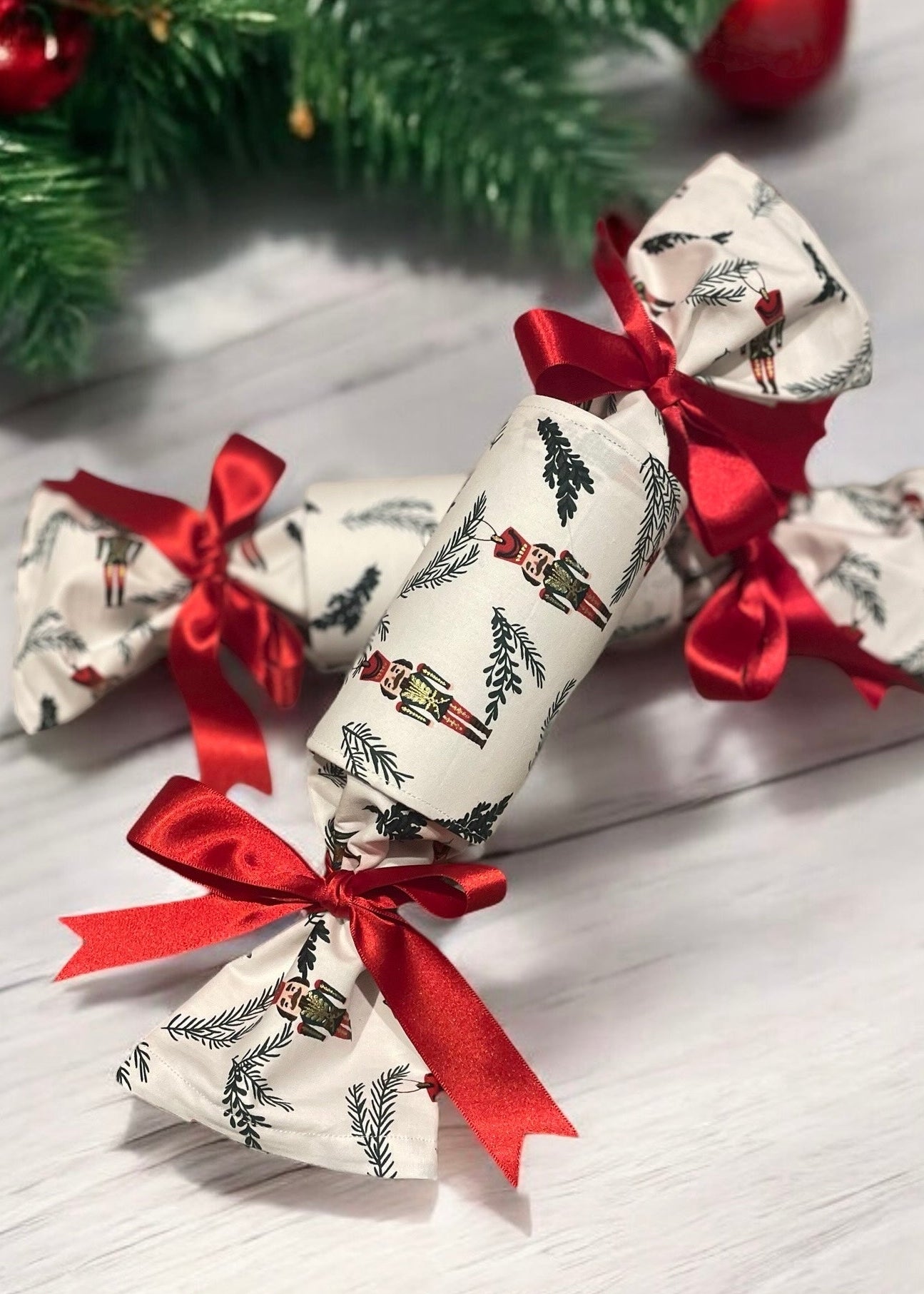 Nutcracker White Luxury Crackers | Irish Handmade – Timeless ...
